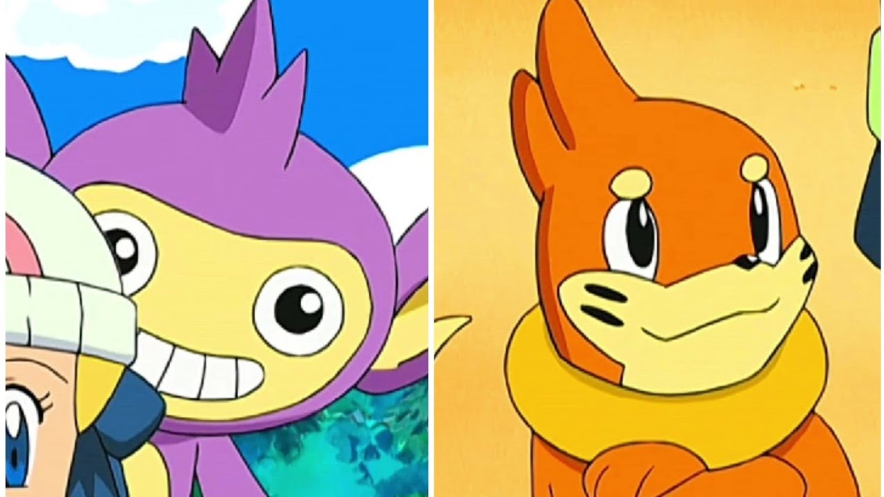 Ash e Dawn trocam Aipom e Buizel - YouTube
