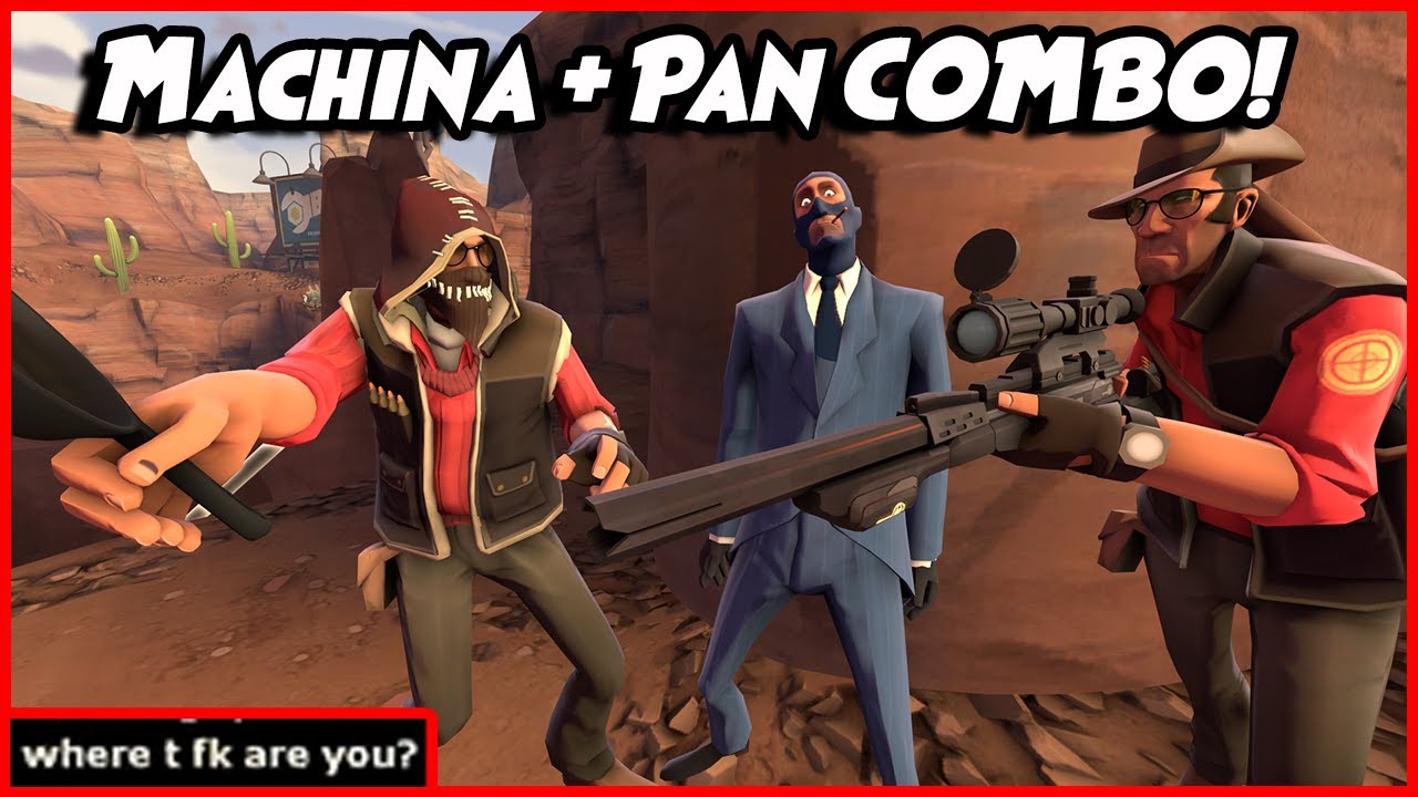 Machina Sniper! Team Fortress 2 Sniper Gameplay - YouTube