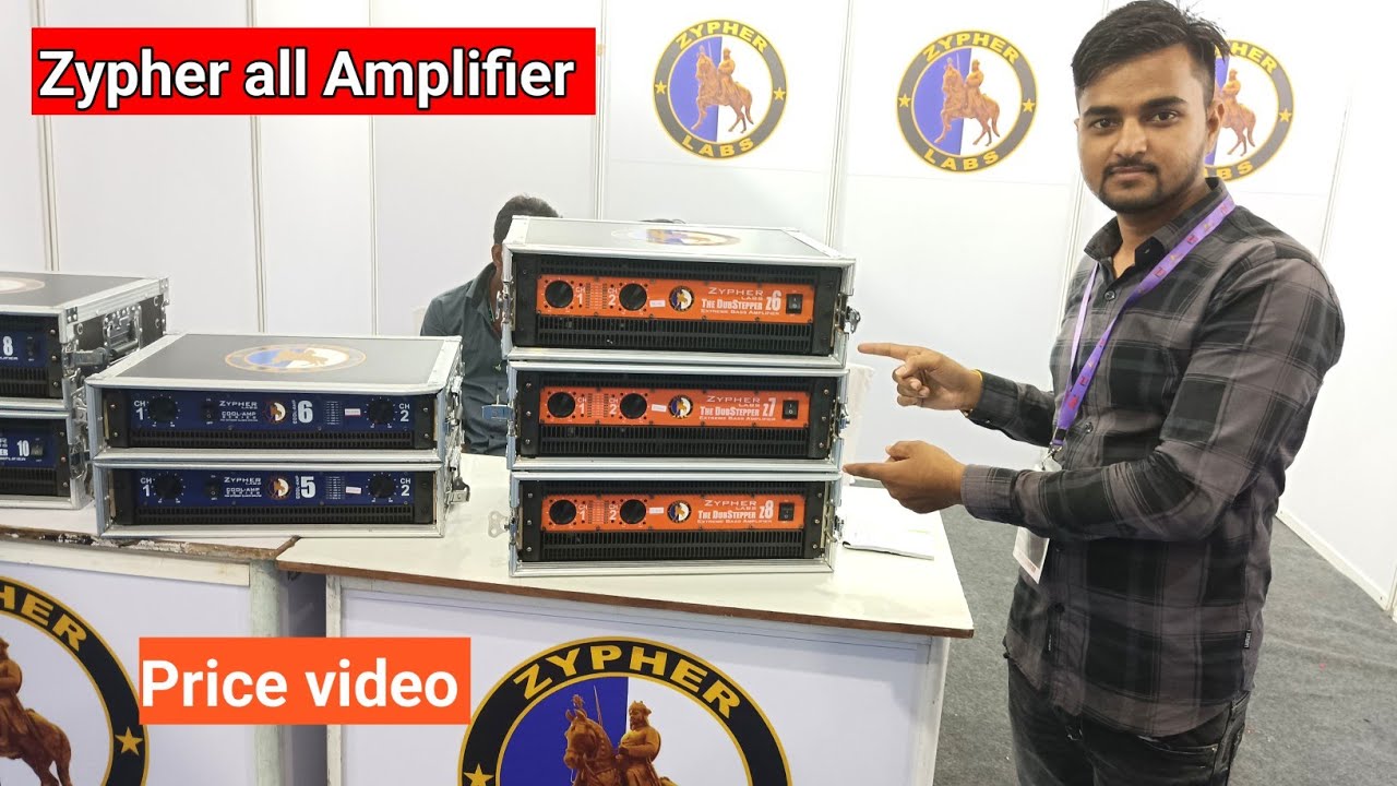 Zypher all Amplifier price video zypher amplifier dj tech bihar - YouTube