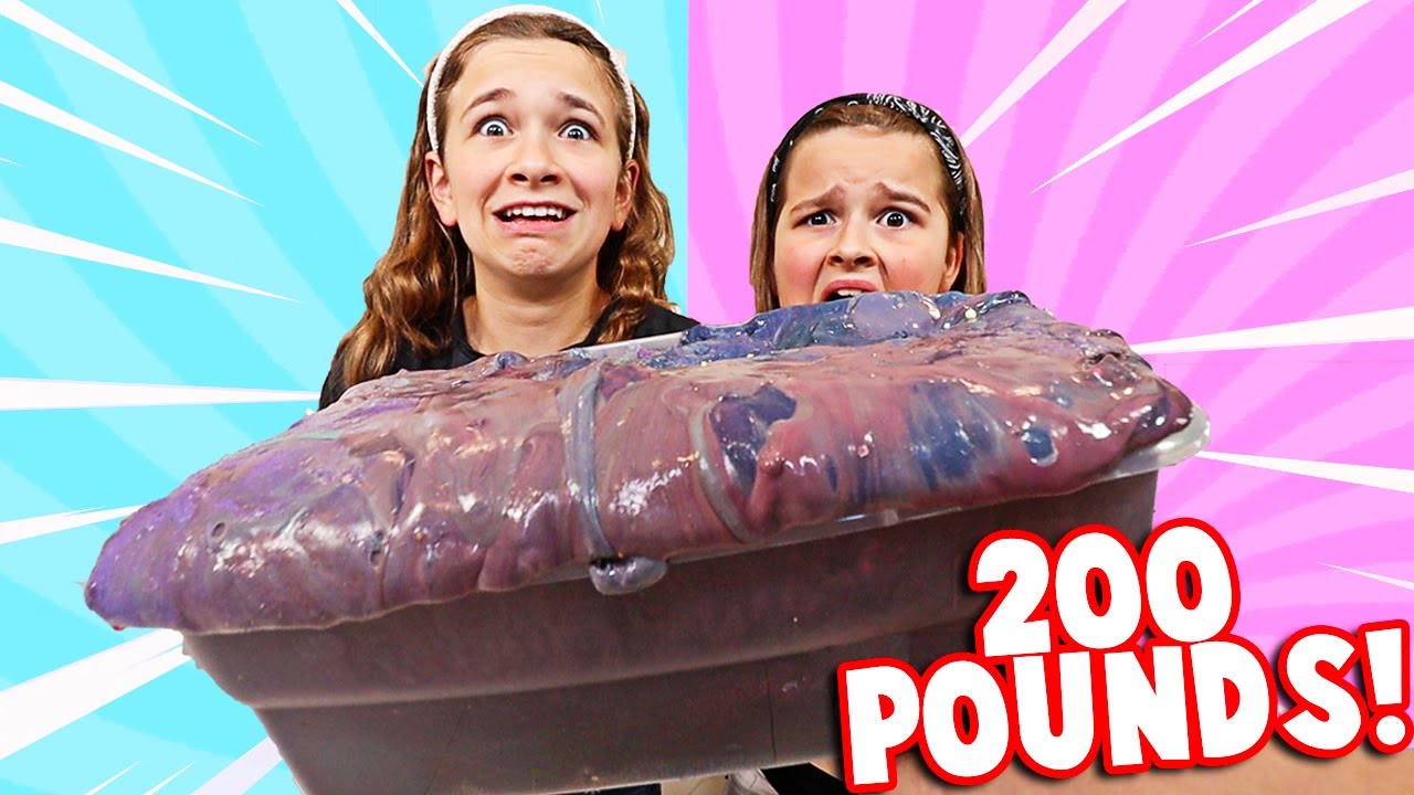 FIX THIS 200 POUND SLIME CHALLENGE! | JKrew - YouTube