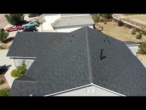 Raptor Roofing & Restoration LLC. Falcon, CO Re-Roof with Ownes Corning ...
