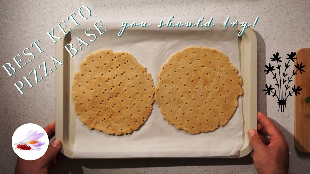 Keto, Low Carb, GF, DF, Vegan Pizza Base yummy. It tastes good, Easy to ...