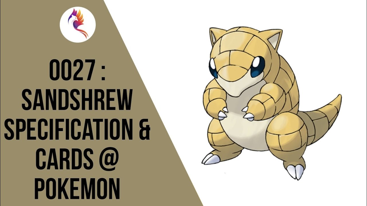 Pokemon 0027 : Sandsherw Specification & Cards @Rzyxufcigvhics3s7tc ...