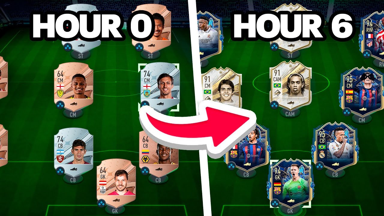 What's the Best TOTS Team you can make in 6 Hours of FIFA 23? - YouTube