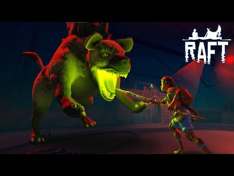 Final Boss Alpha Hyena! Hewan Buas yang Beracun - Raft #19【VTuber ...