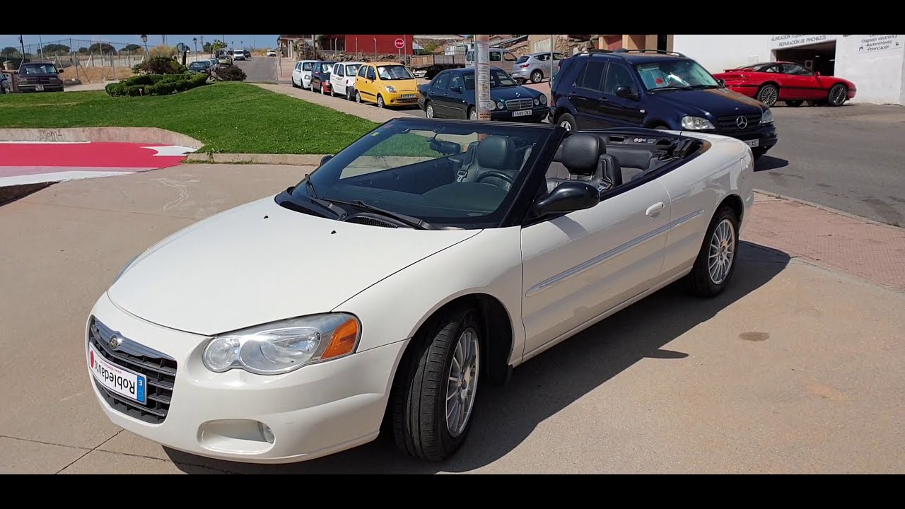Chrysler Sebring Cabrio 2.7 V6 VENDIDO - YouTube