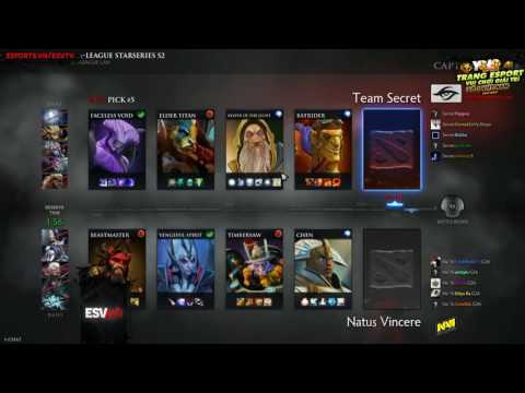 ESV TV | SL iLeague S2 GRAND FINALS Navi vs Team Secret Game 1