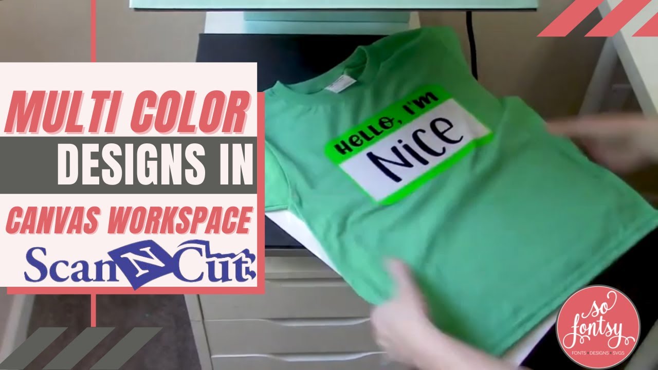 How to Set Up Multi Color Scan n Cut Designs in Brother Canvas ...