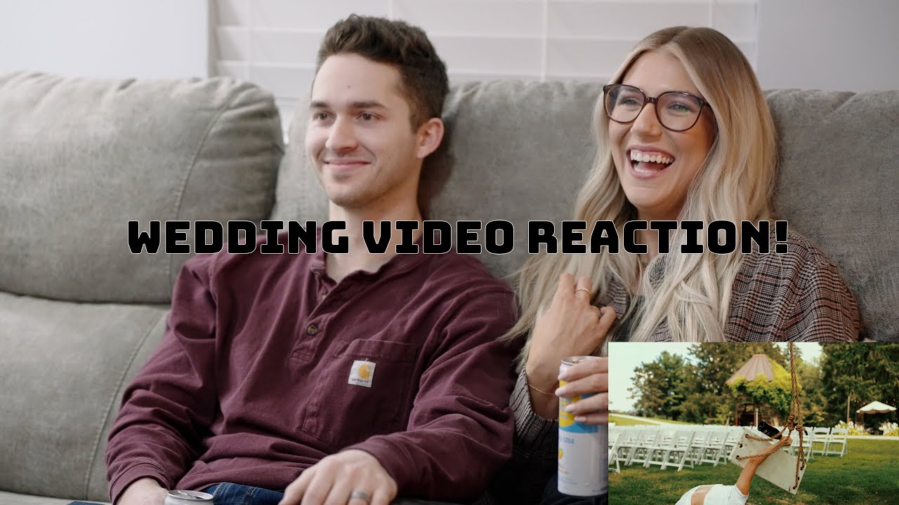 Caitlin and Dylan - Wedding Video Reaction - YouTube