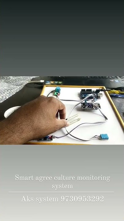 IOT based smart irrigation system using node mcu - YouTube