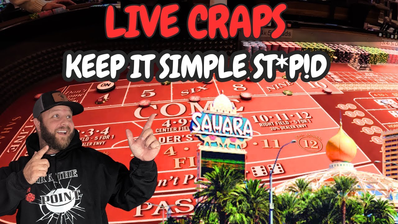 (Live Craps) at Sahara Las Vegas Casino! Press and Collect: - YouTube