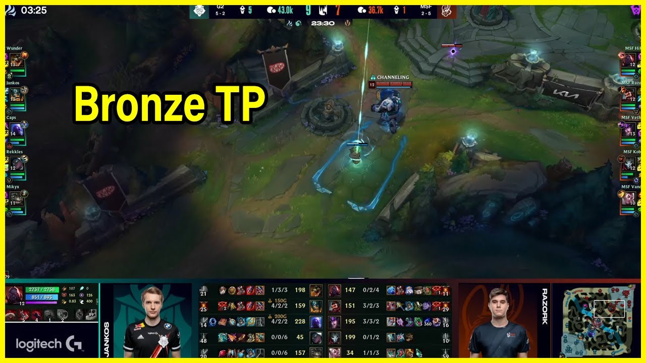 G2 Wunder bronze teleport - YouTube
