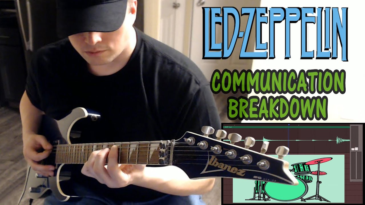 Led Zeppelin - Communication Breakdown (Guitar Cover) - YouTube