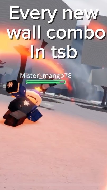 Every new wall combo in TSB #new #update - YouTube