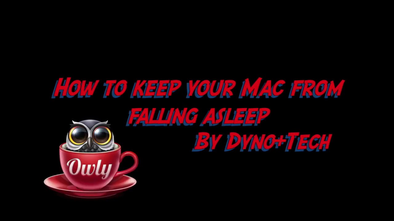 macOS - How to keep your mac awake - YouTube