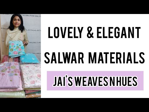 MUL CHANDERI | COTTON | CHANDERI SALWAR MATERIALS | EMBROIDERY | MODAL SILK | Whatsapp 9980215090