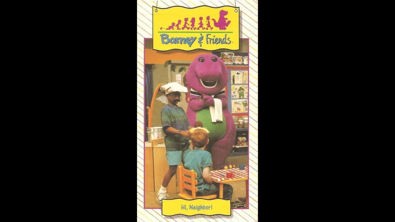 Barney & Friends: Hi Neighbor! 1993 VHS - YouTube