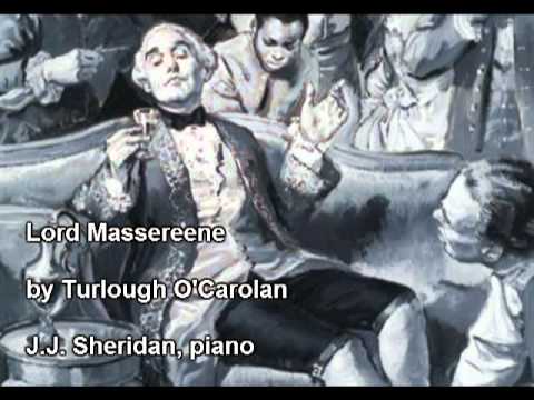 Lord Massereene (Turlough O'Carolan) - J.J. Sheridan, piano - YouTube