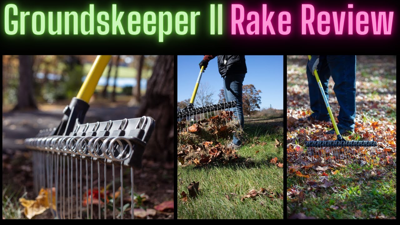 Groundskeeper II Fiberglass Rake 21 inch Excellent Rake for Dethatching ...