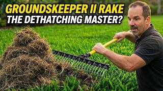 This Dethatching Rake Changes Everything | Groundskeeper II 21'