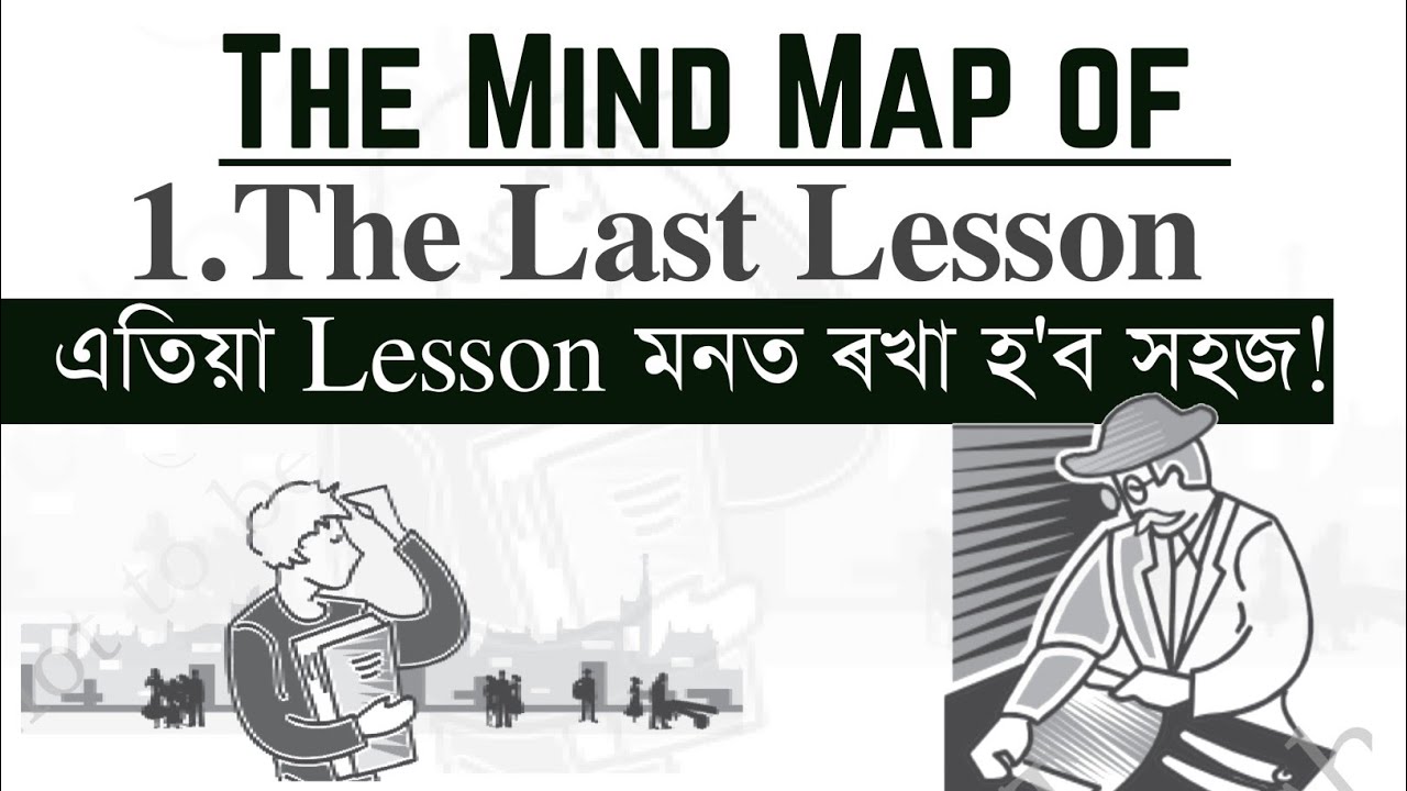 Mind map of lesson The last lesson | Class XII | HS 2025| You can learn ...