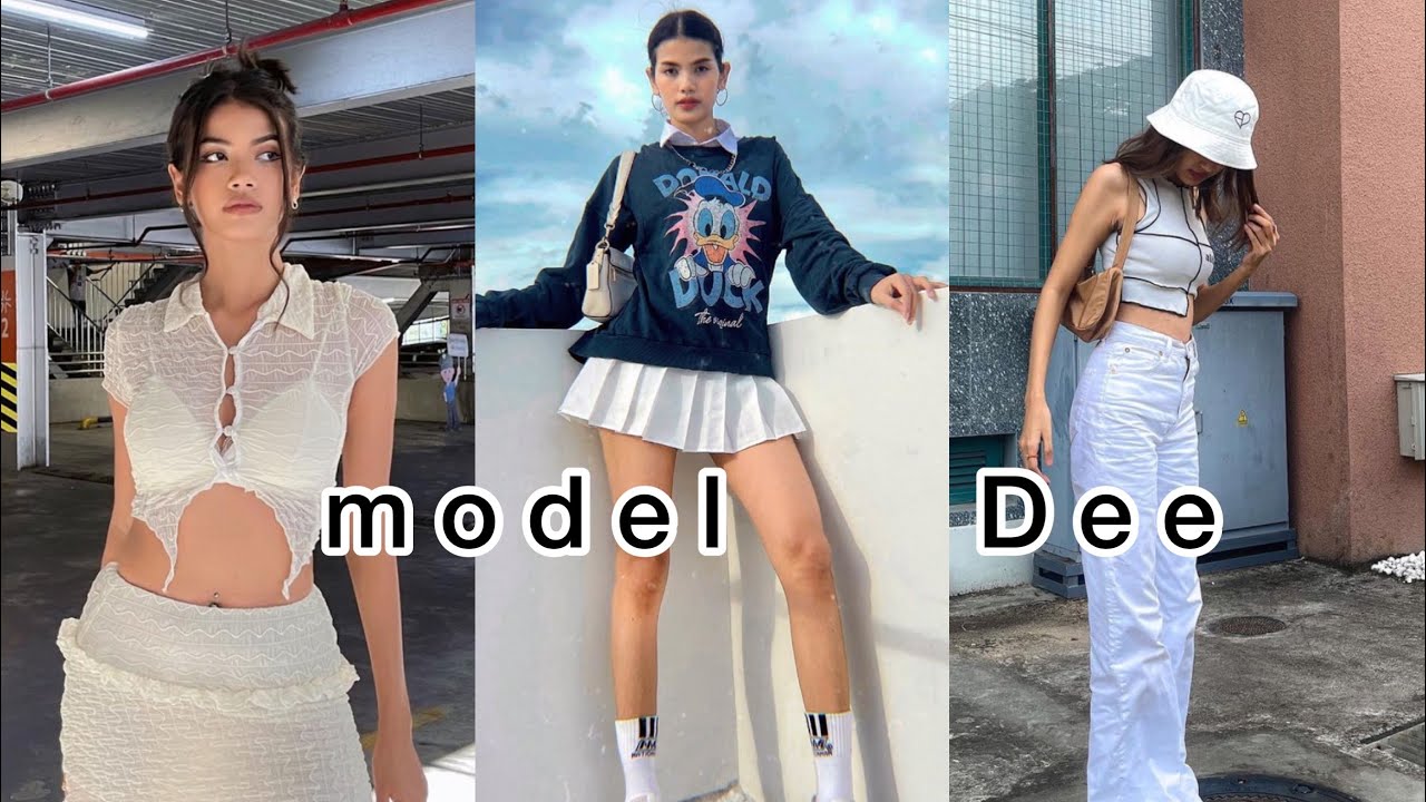 model Dee outfits , Style , Hair 🦋 #model #outfitideas - YouTube