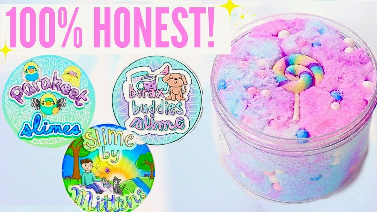 #AD 100% HONEST Famous+ Underrated Instagram Slime Shop Review ...