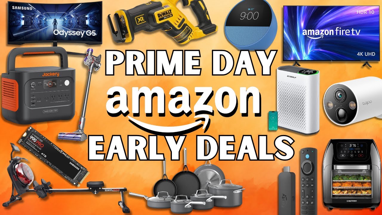 Amazon Prime Big Deal Days 2024 [Top 30 Early Deals You Can't Miss ...