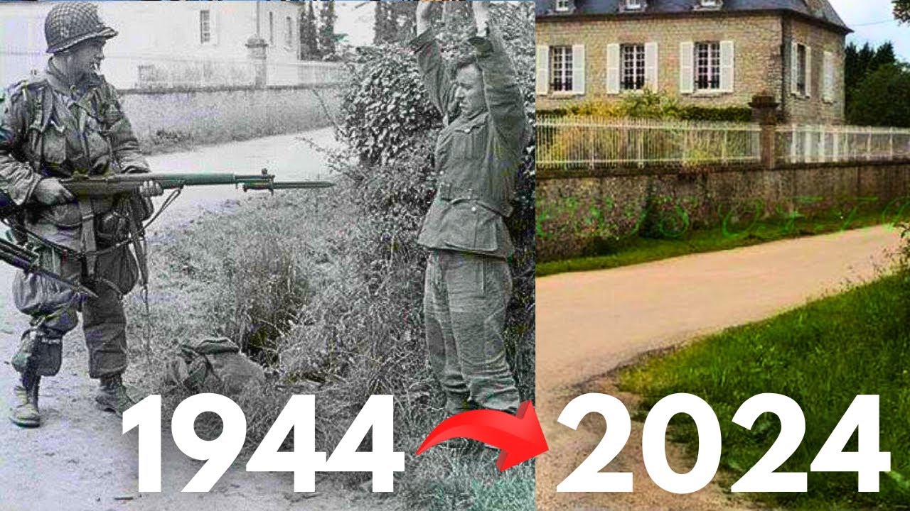 WW2: Then and Now Pictures - Mind-Blowing Time-Travel Through ...
