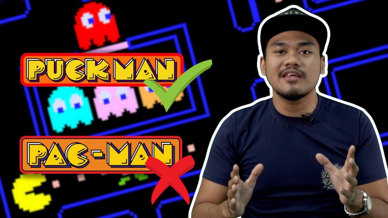Nama Asal Pac-Man adalah Puckman - YouTube