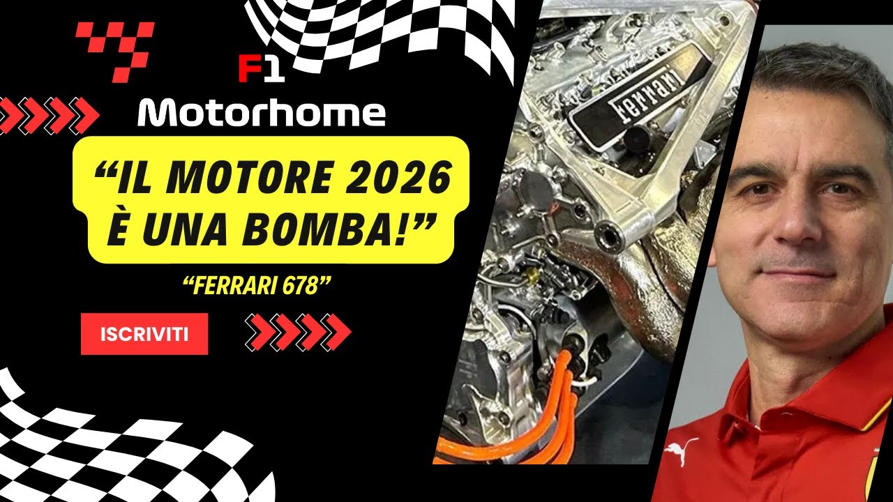 F1 2026 | Ferrari 678: motore estremo con testata 3D per sfidare ...