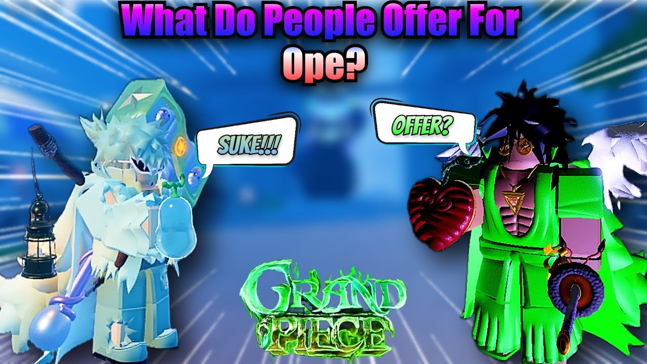 [GPO] What do PEOPLE OFFER for OPE In GPO UPDATE 8!?! - YouTube