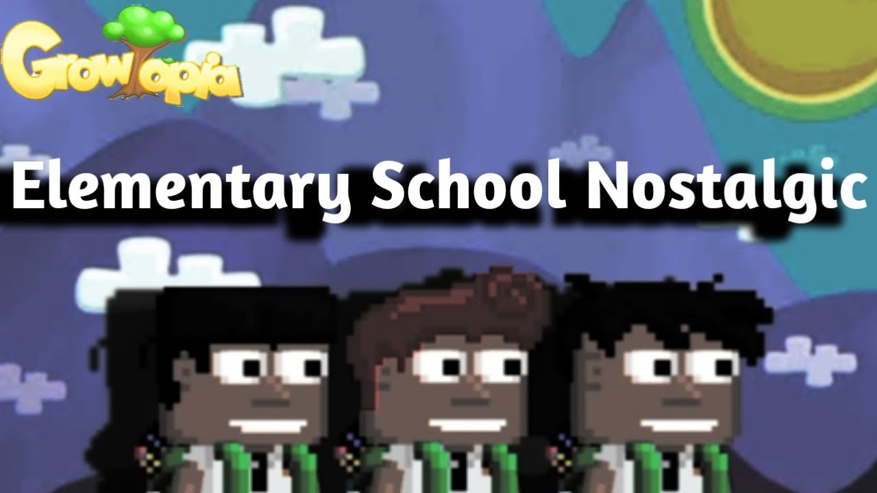 Elementary School Nostalgia | Growtopia Animation - YouTube