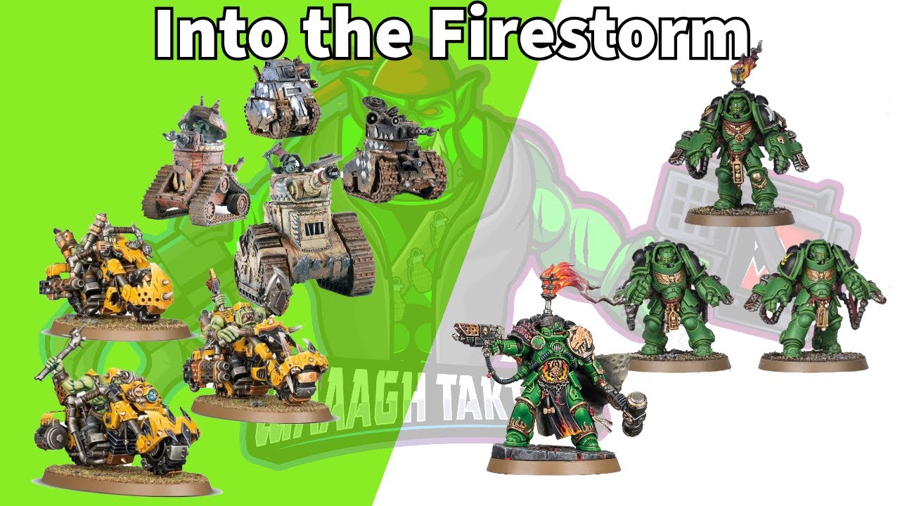 Orks vs Space Marines Firestorm Assault Force | Warhammer 40k Tactics ...