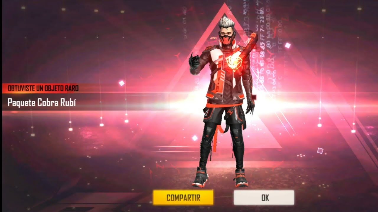Ganando la Skin Cobra Rubí con 400 Diamantes | Free Fire - YouTube