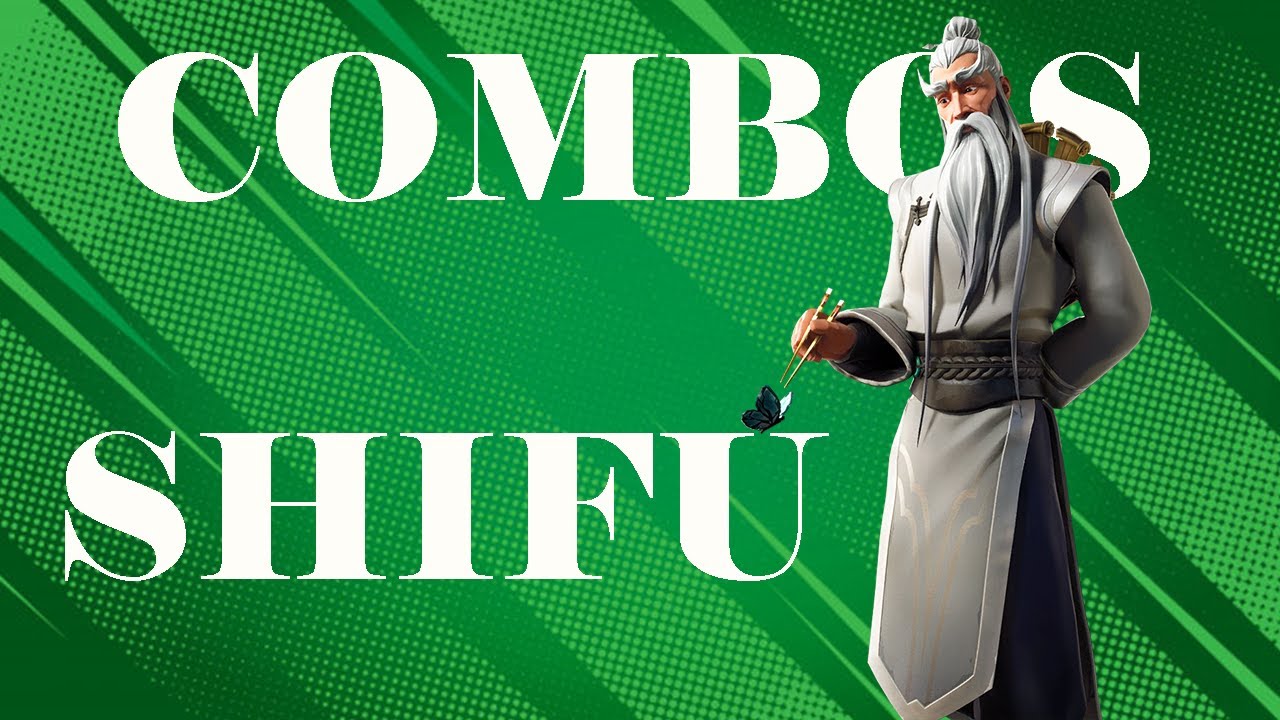COMBOS COM A SKIN SHIFU FORTNITE - YouTube