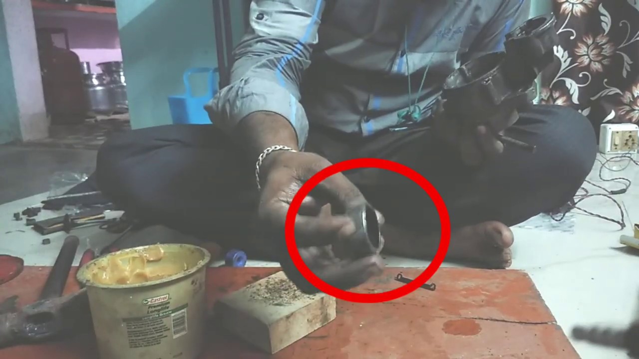 Auto rickshaw self motter (carbon brush, needle bearing) how to fit ...