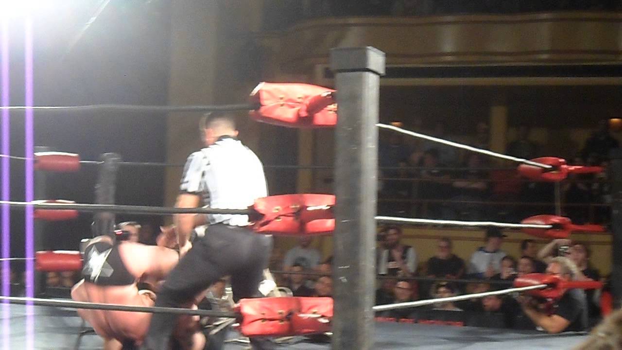 Package Piledriver on top of multiple opened Chairs - YouTube