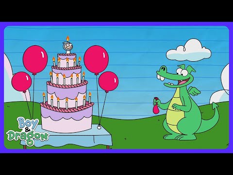 Boy & Dragon - Morsomme gasser for barn | Çocuk Çizgi Film | WildBrain Aksiyon Arenası