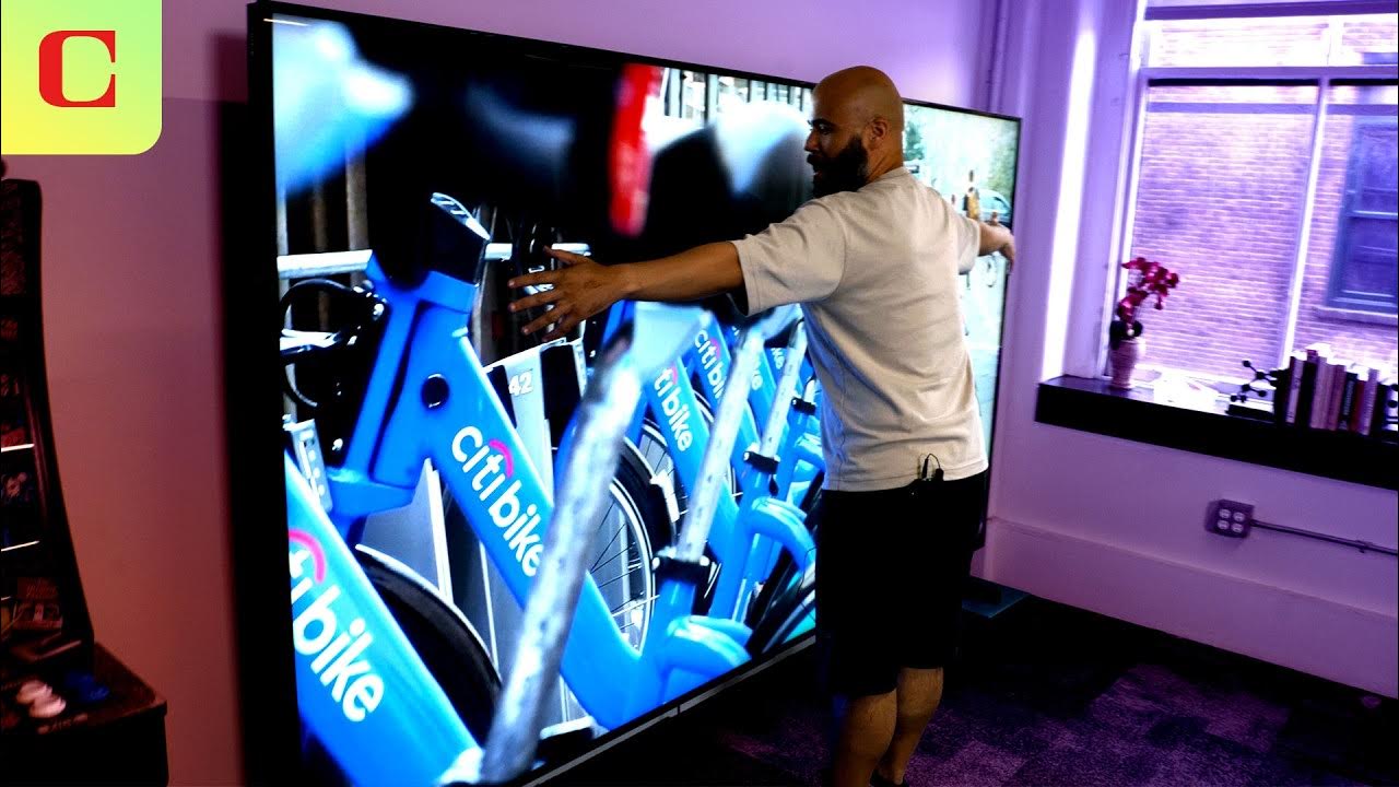 TCL's 115-inch Mini-LED Monster Is the Biggest TV We've Ever Unboxed - YouTube
