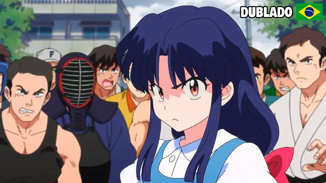 AKANE LUTA CONTRA 100 HOMENS E DERROTA TODOS 😳 (Dublado) anime RANMA ...