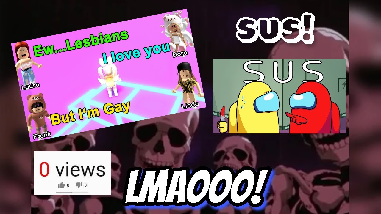 Skeleton roasting Sus😳 Roblox stories - YouTube