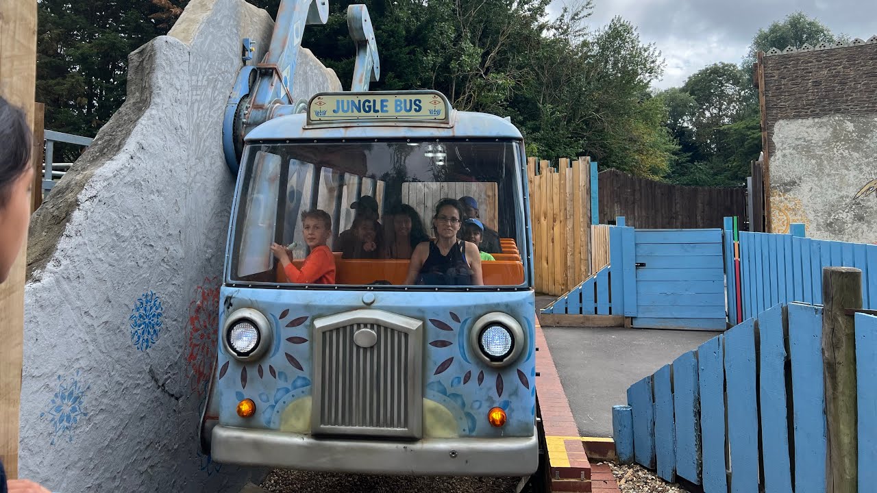 Jungle Bus at chessington world of adventures - YouTube