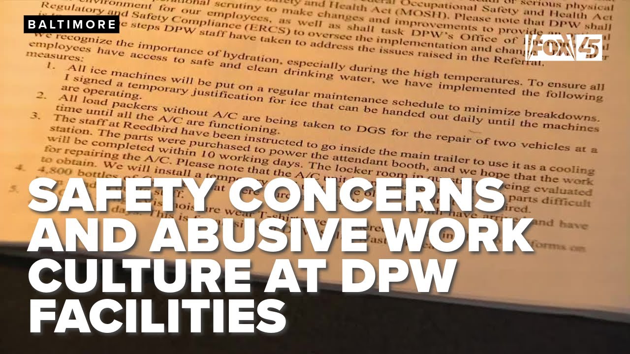IG report finds widespread safety concerns and abusive work culture at ...