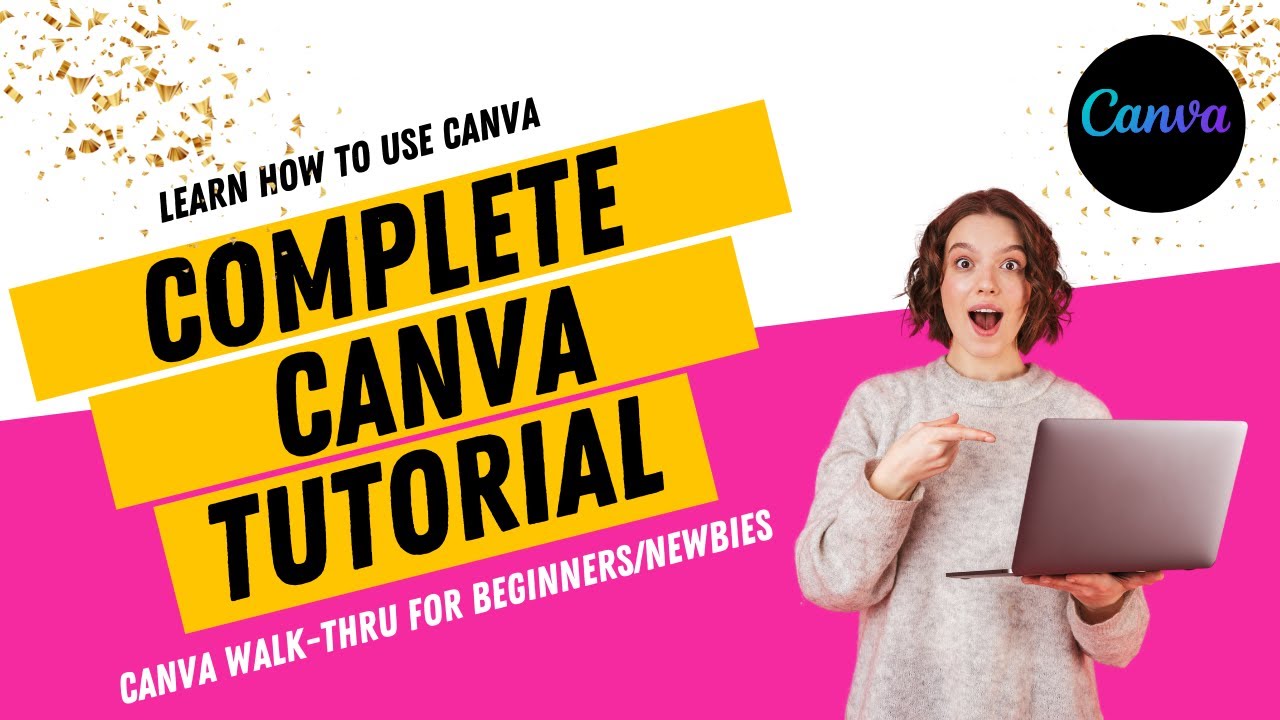 Canva Tutorial for beginners| Canva Walkthrough| How to use Canva for ...