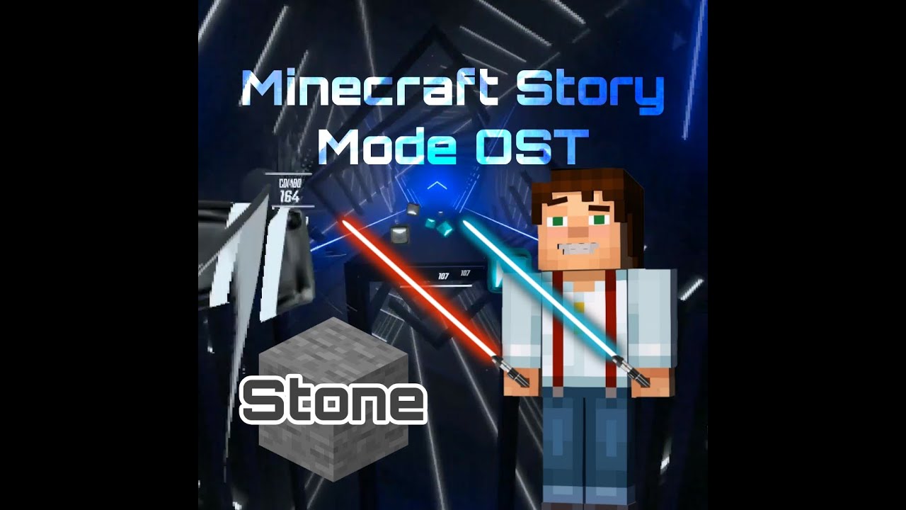 Beat Saber - [Minecraft Story Mode OST - Stone] - Custom song - YouTube