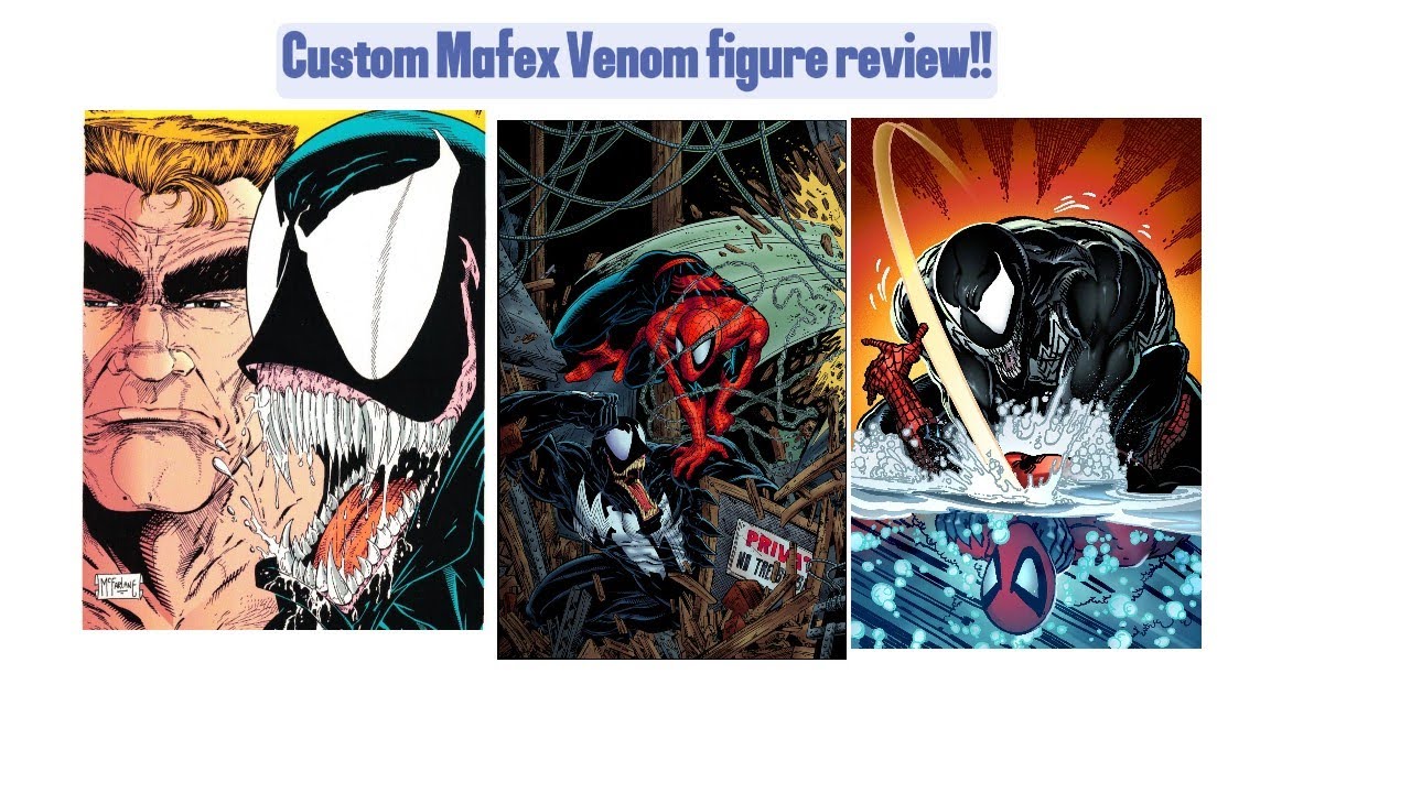 Custom Mafex Venom figure review. Made by Customchef!! - YouTube