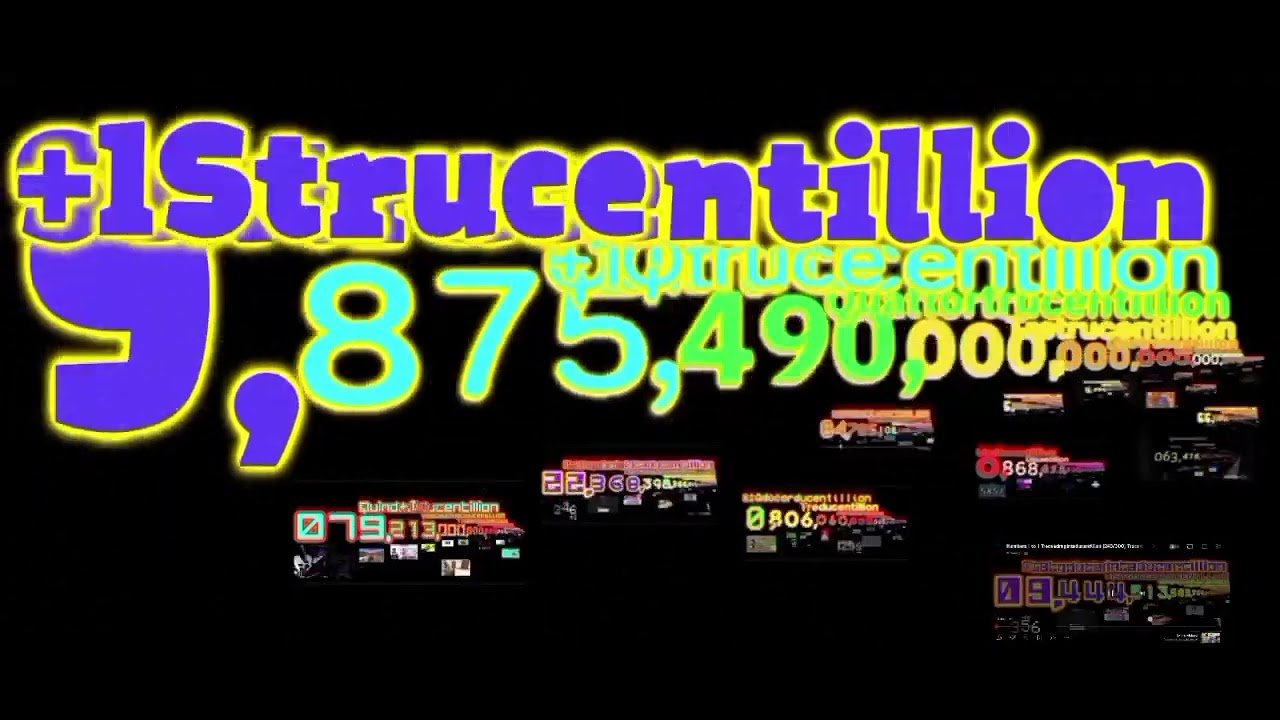 Numbers 1 to 1 Septentrucentillion (307/400) Quadringentillion - YouTube