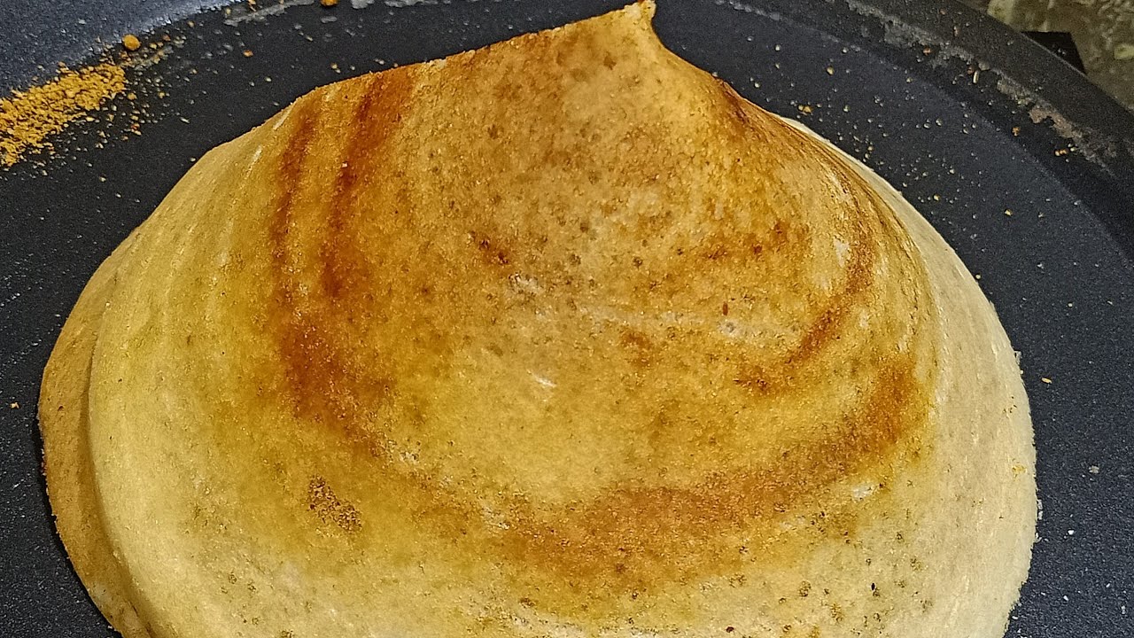 How to make cone dosa | crispy dosa with karam podi | dosa | dosa ...