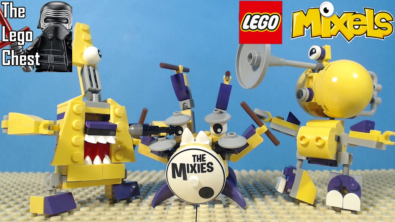 LEGO Mixels Series 7 Mixies Jamzy Tapsy Trumpsy - YouTube